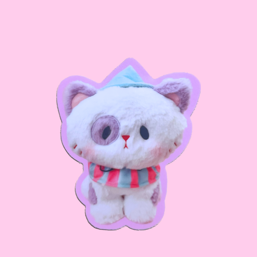 Ferris Plush Sticker – MarDeLunaArts