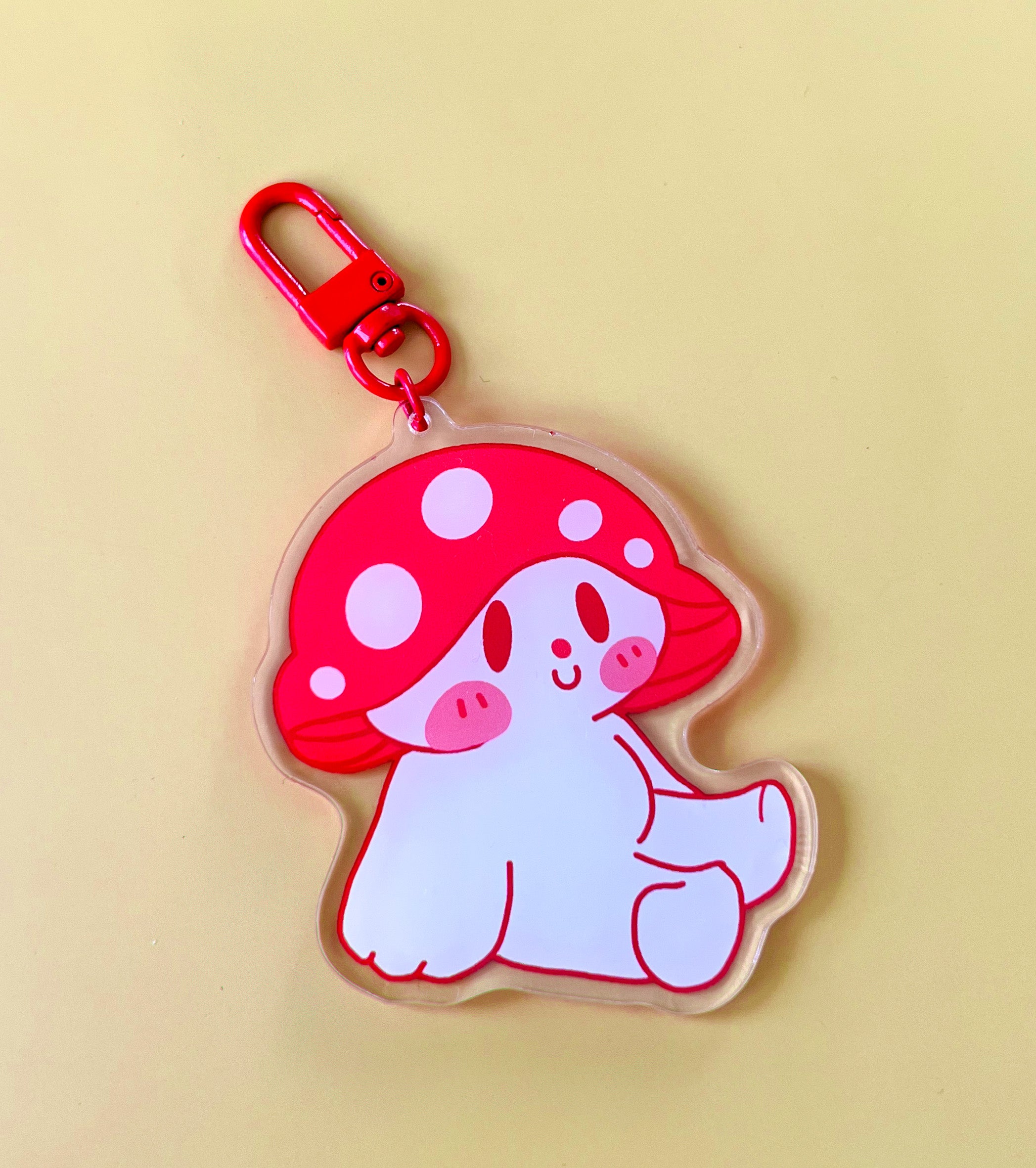 Sitting Marshall Keychain – MarDeLunaArts