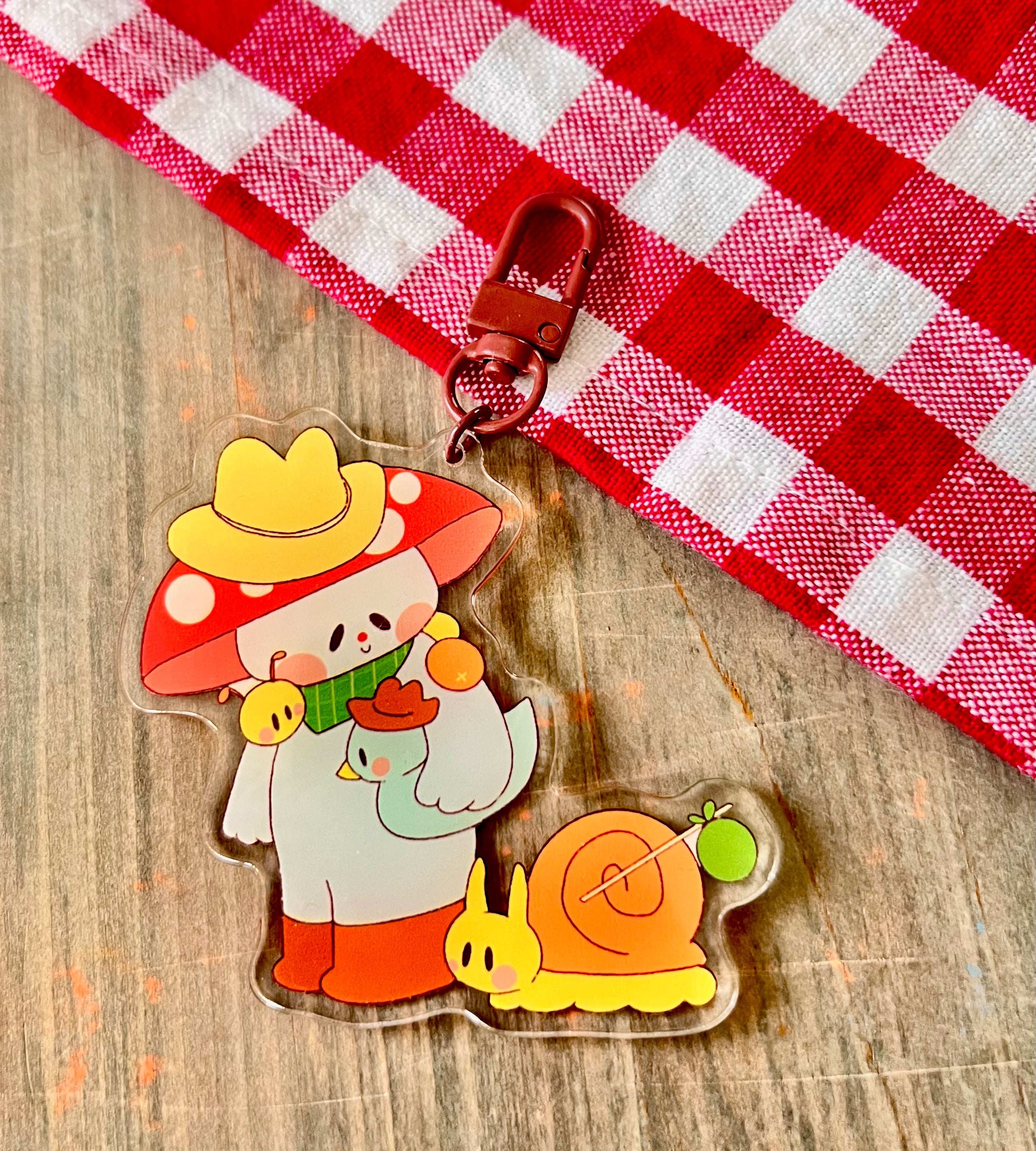 Cowboy Marshall Keychain – MarDeLunaArts